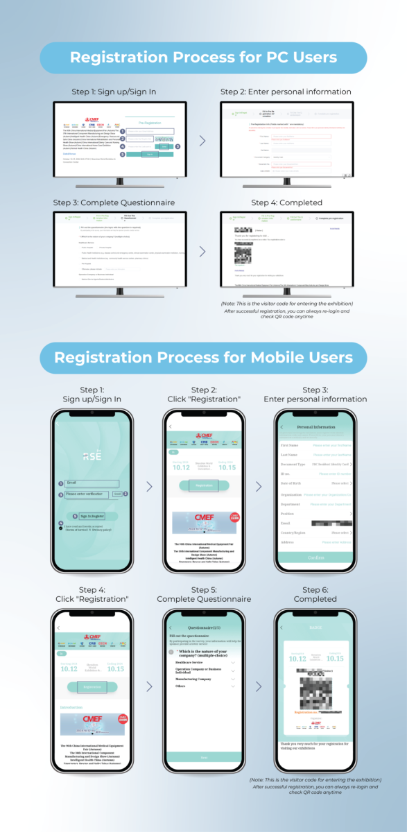 抢先领 第91届CMEF门票获取指南（含国际观众注册流程）,展会快讯-CMEF医博会-国药励展展览有限责任公司
